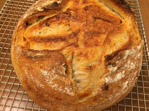 Parmesan Bread with Cracked Pepper Recipe - Those Someday Goals