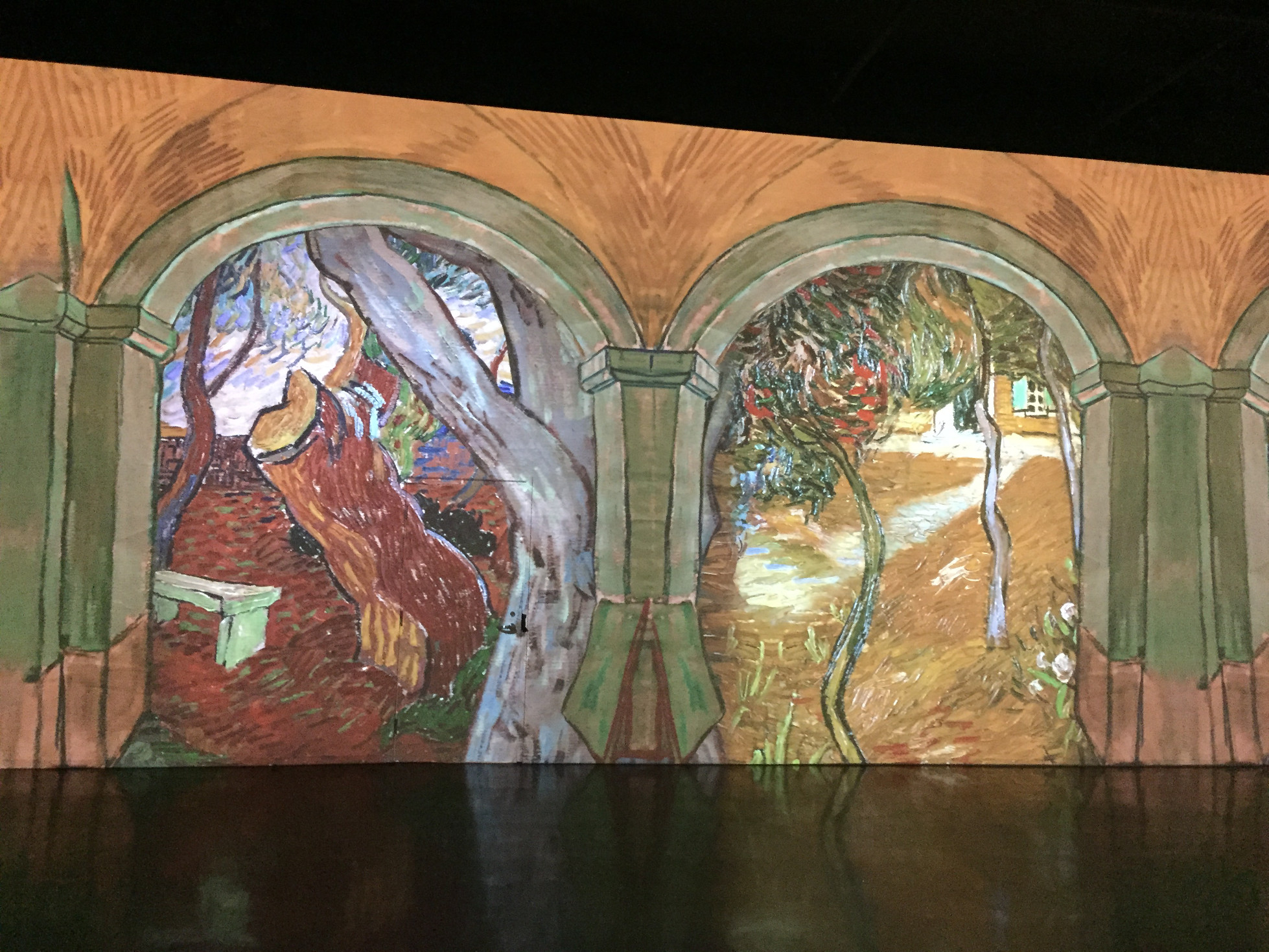 Experiencing the Immersive Van Gogh Art Exhibit - Those Someday Goals