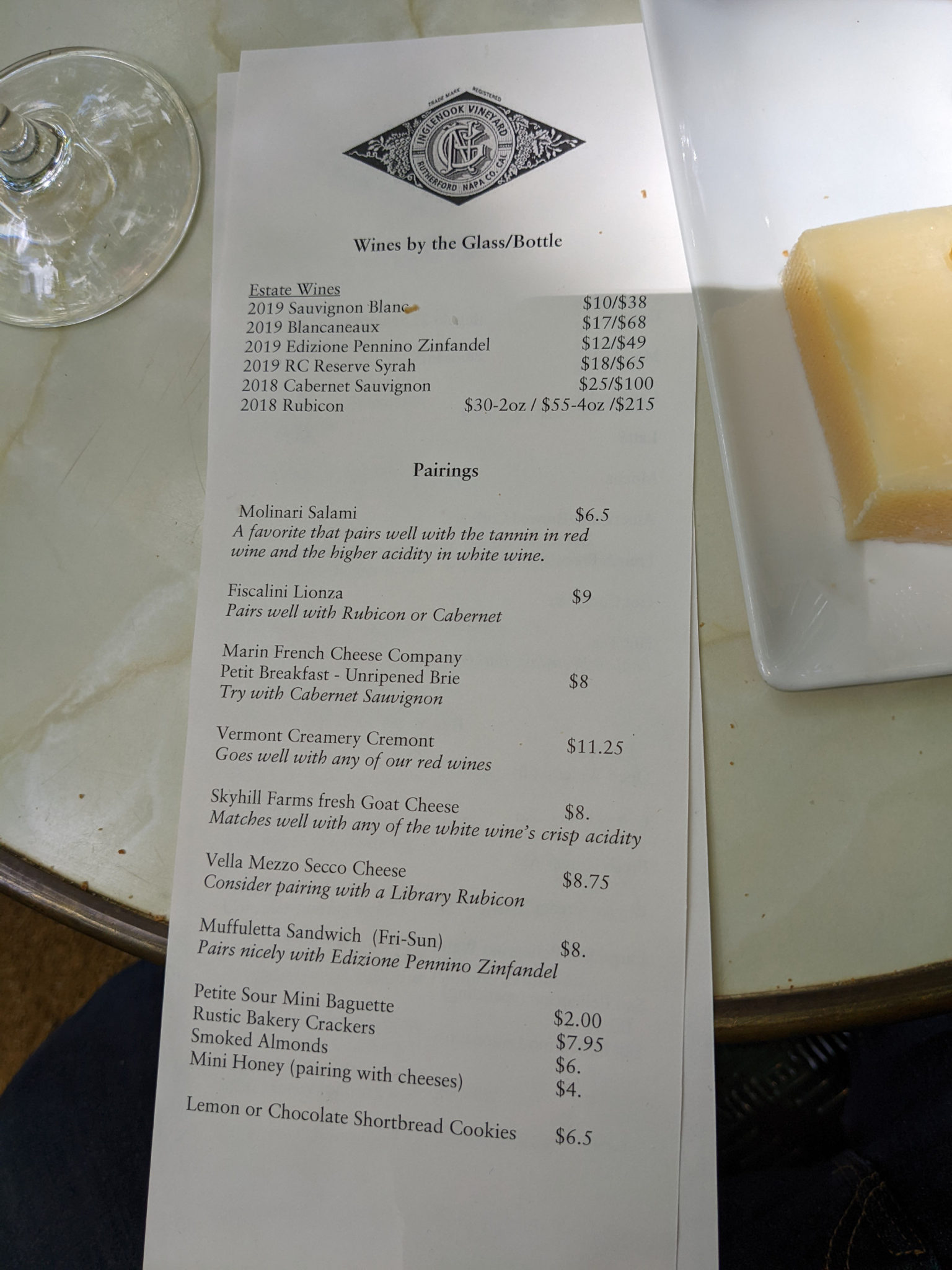 Napa Valley Wine Tasting #6: Inglenook Winery - Those Someday Goals